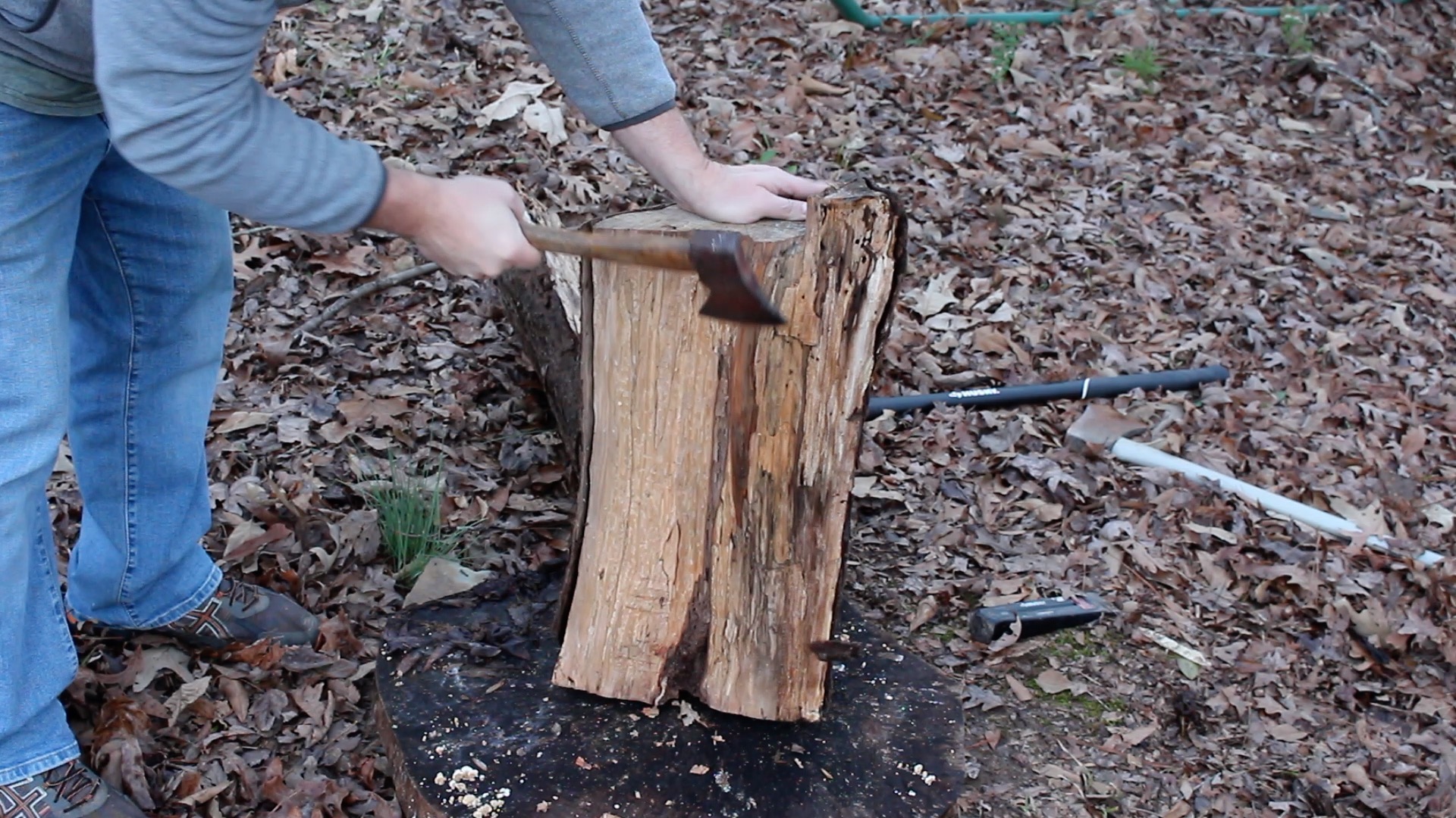 Splitting the log Splitting the log